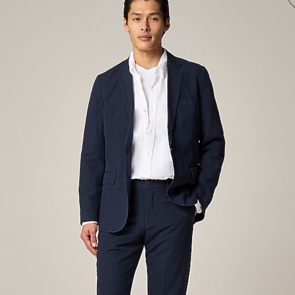J. Crew | Suits & Blazers | J Crew Ludlow Slimfit Unstructured Suit ...